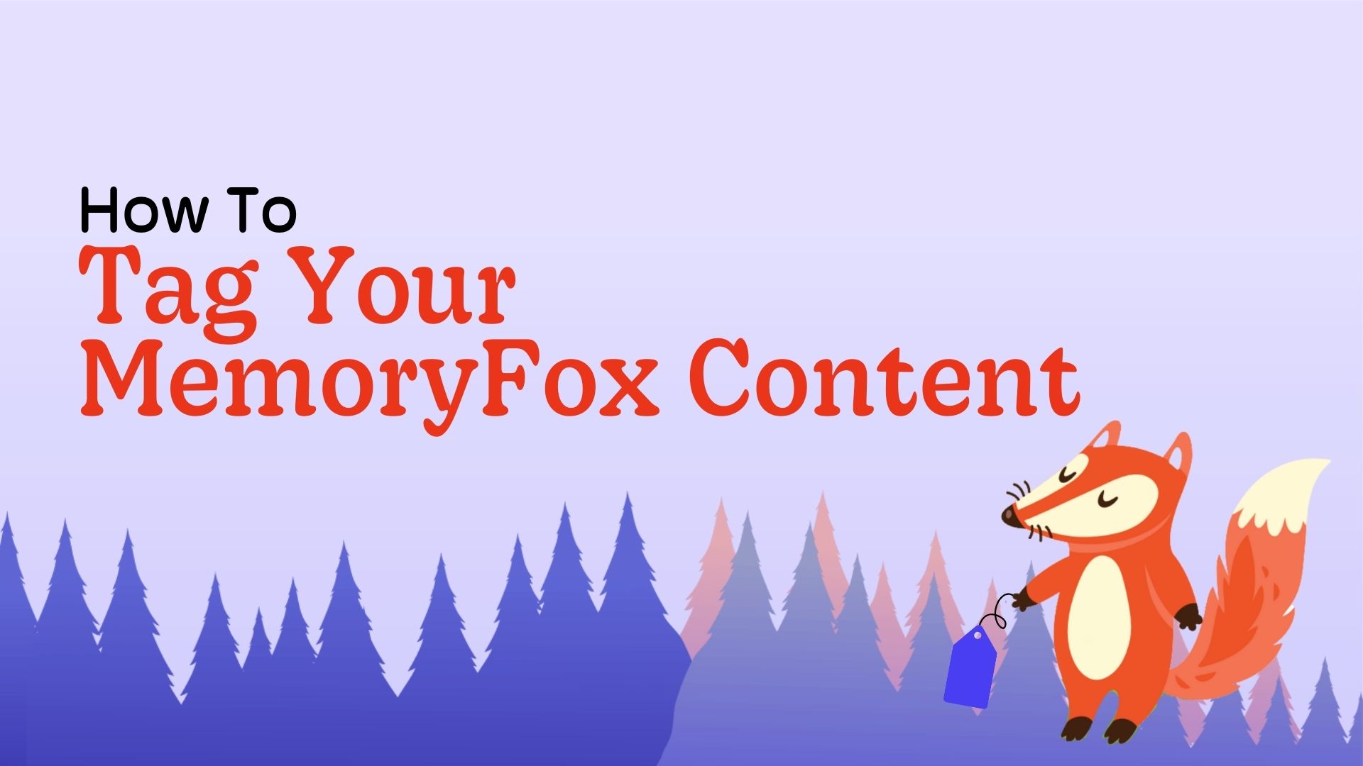 How to Tag Your MemoryFox Content - MemoryFox