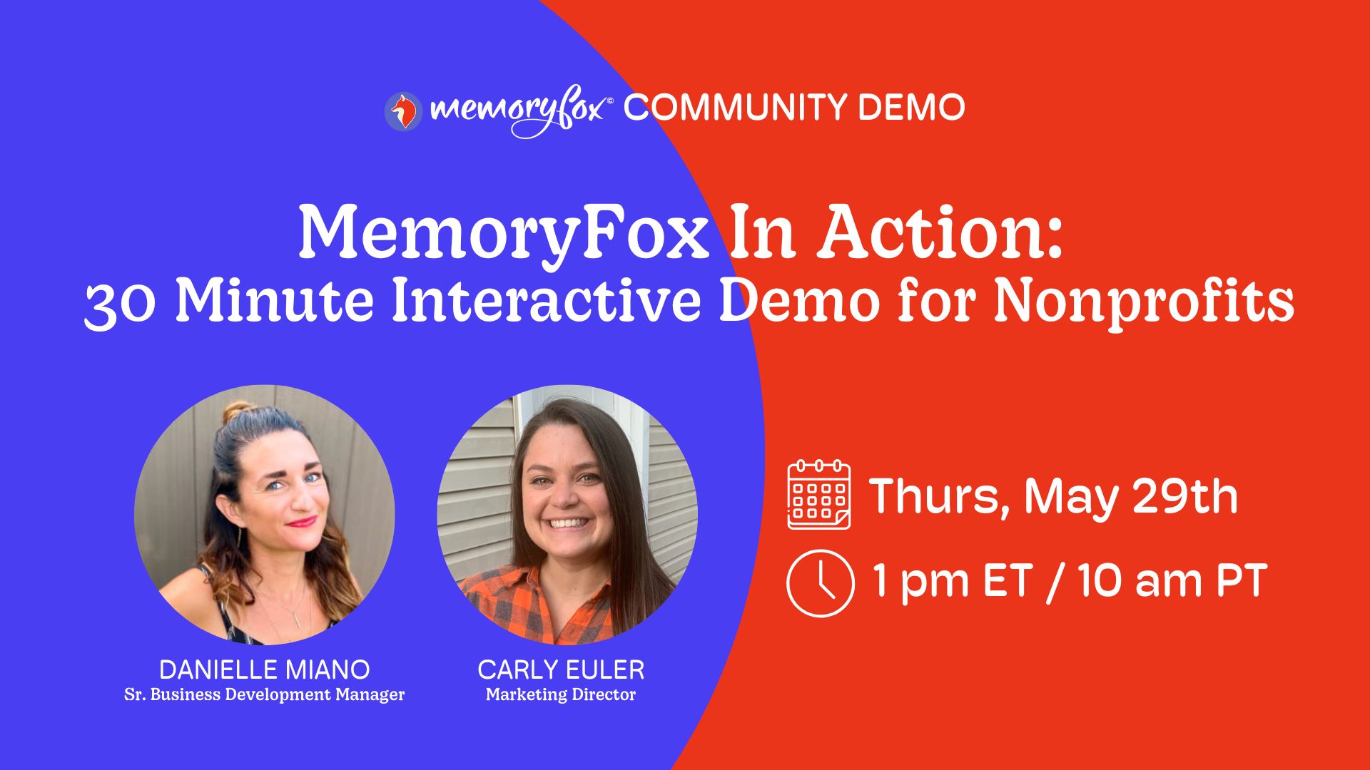 MemoryFox In Action: 30 Minute Interactive Demo for Nonprofits - MemoryFox