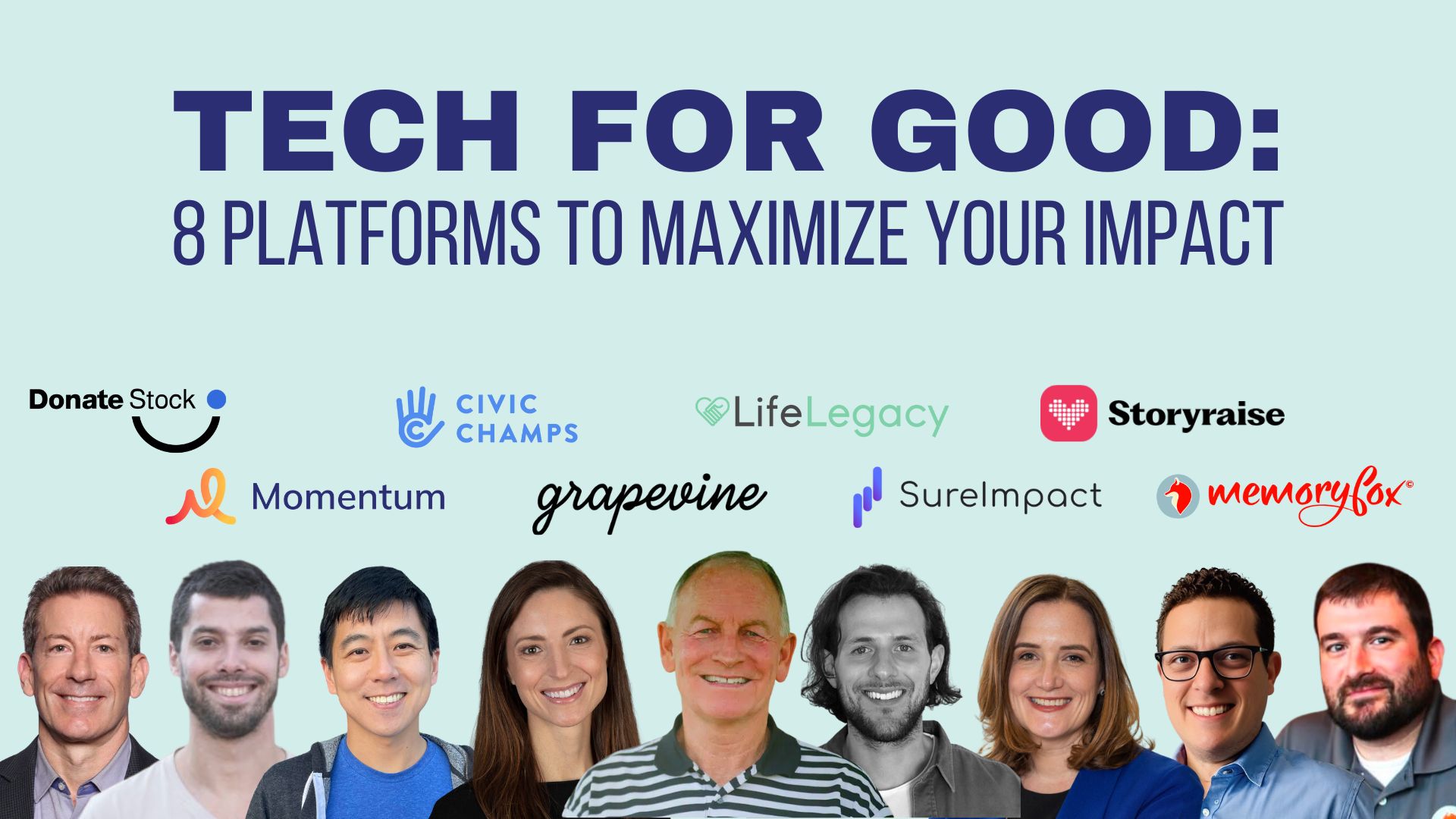 Tech for Good: 8 Platforms to Maximize Your Impact - MemoryFox